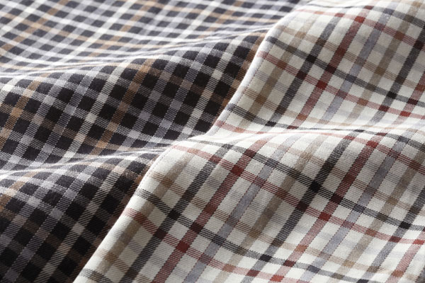 Pierucci ピエルッチ チェック柄シャツ2色組 長袖 カジュアルシャツ