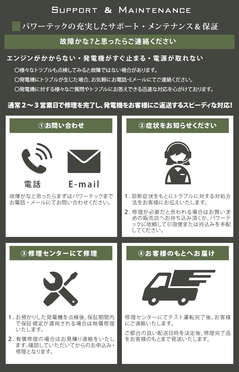 POWERTECH パワーテック インバーター発電機 1.1kVA PG1100is PGシリーズ ガソリン発電機 ハイパワー 軽量 静音設計 ガソリンエンジン 小型 家庭用 停電時 非常用 ...