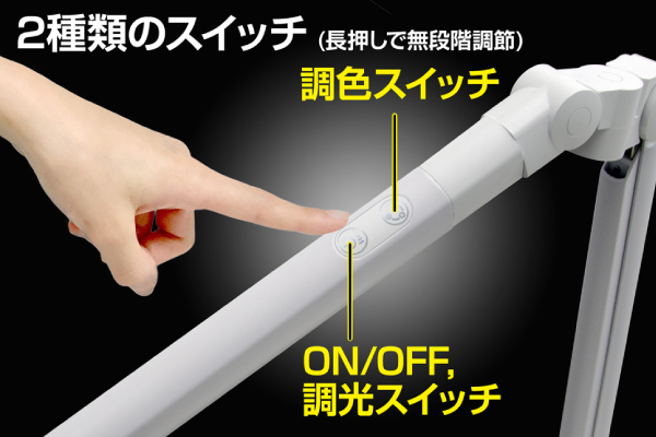 GENTOS ジェントス DK-R115WH ホワイト Lumixuxシリーズ もっと眼の事を考えたデスクライト 明るさ最大700ルーメン 太陽光に近い自然な光 フリッカーレス ...