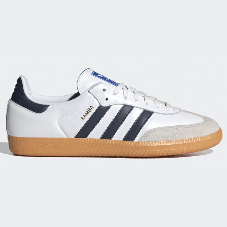 adidas originals アディダス スニーカー SAMBA OG IF3814 サンバ オリジナル WHITE INDIGO GUM ...