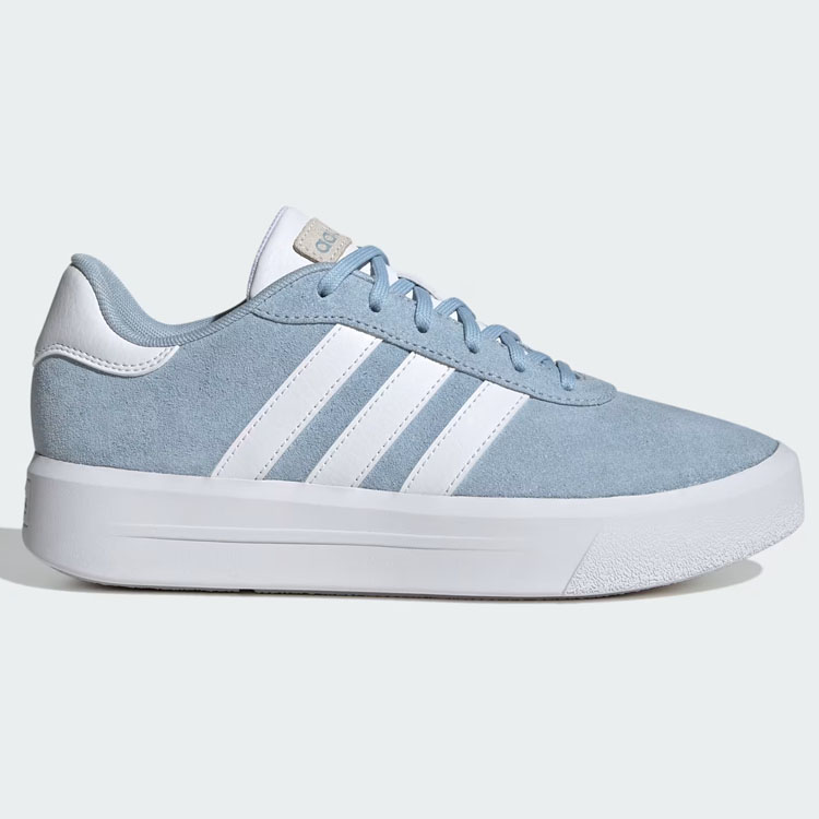 adidas（アディダス） スニーカー 厚底 COURT PLATFORM SUEDE IG8612