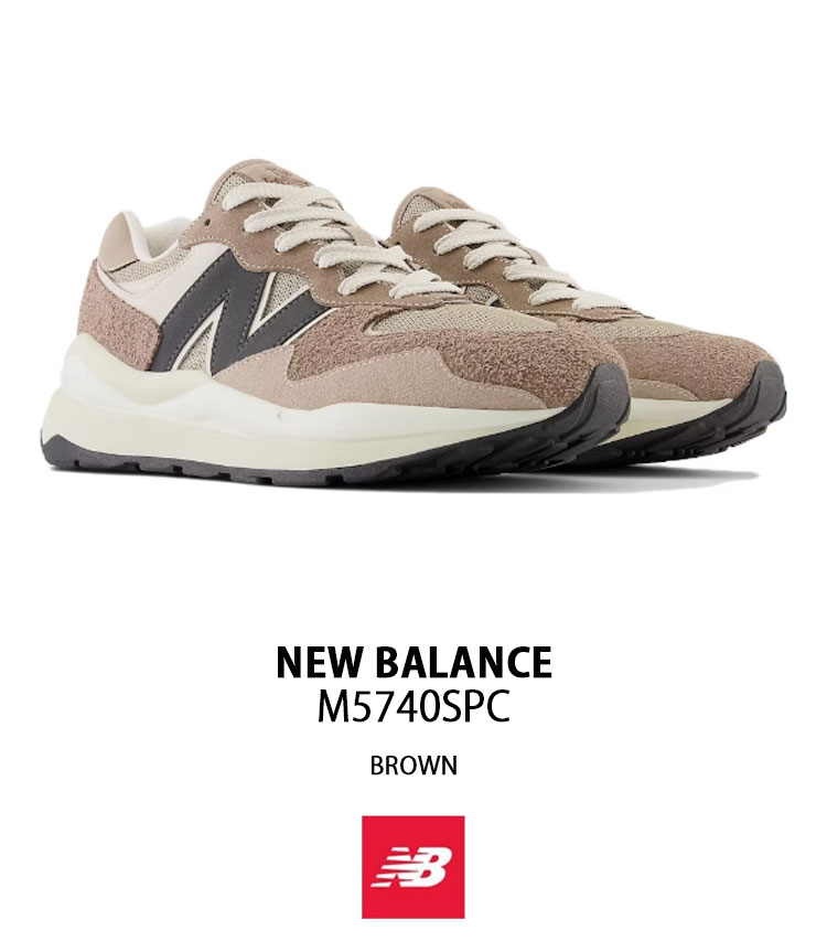 New Balance ニューバランス スニーカー M5740SPC BROWN シューズ ニューバランス5740 ビッグN レザー 本革 ブラウン メンズ New Balance（ニューバランス） スニーカー M5740SPC BROWN シューズ