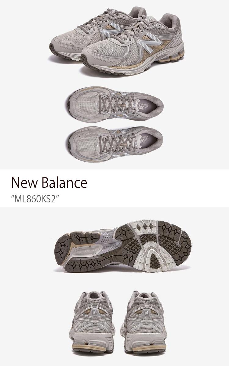 New Balance ニューバランス スニーカー 860 ML860KS2 ベージュ  NBPDBF036A New Balance（ニューバランス） スニーカー 860 ML860KS2 ベージュ