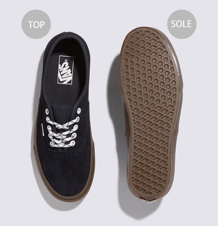 VANS（ヴァンズ） バンズ スニーカー HAIRY SUEDE AUTHENTIC PHANTOM