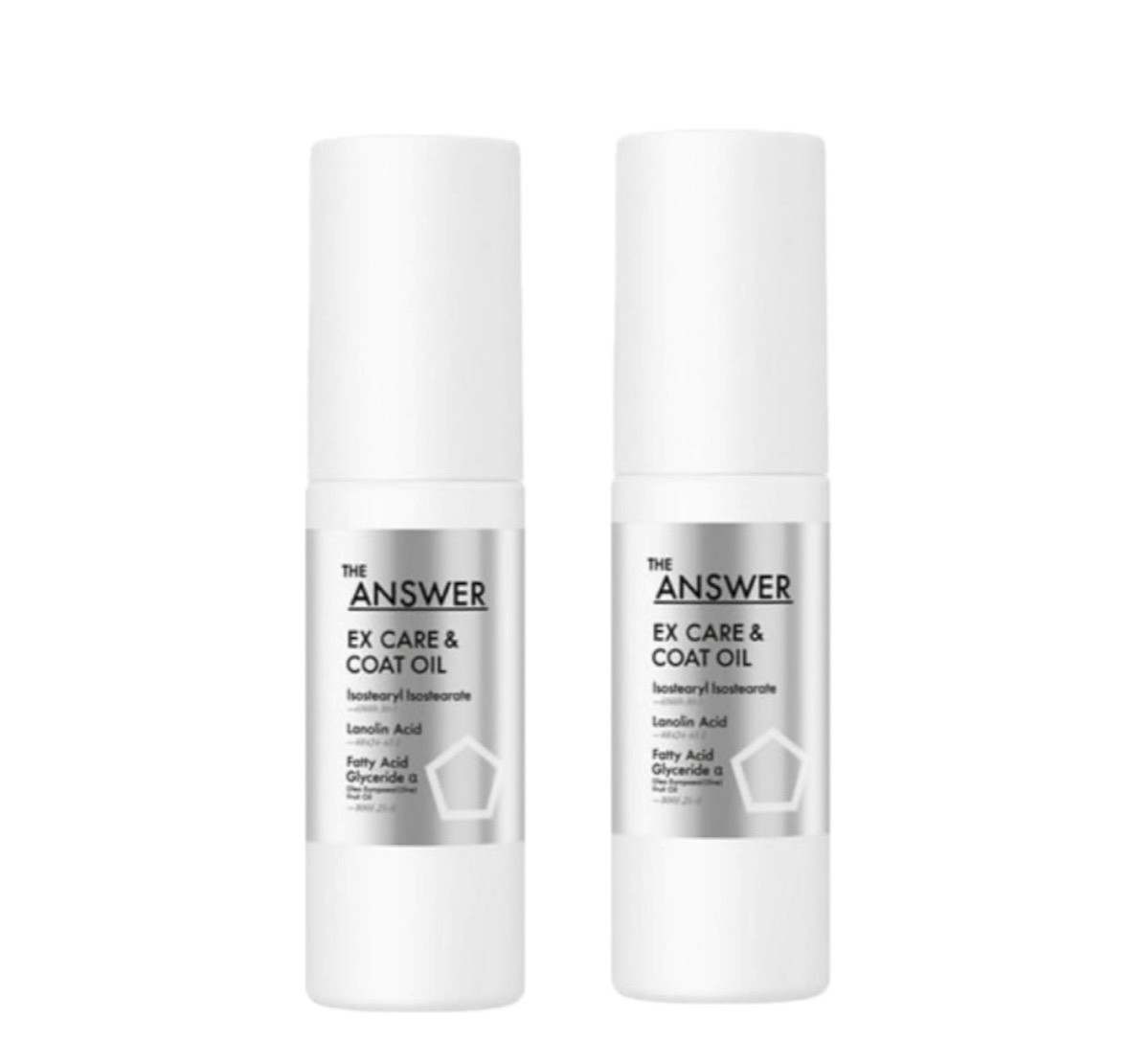 【セット】THE ANSWER ジアンサー EX ケア＆コート オイル 1本(80ml)×2本セット 神奈川倉庫 : a-kuストア - 通販 - Yahoo!ショッピング