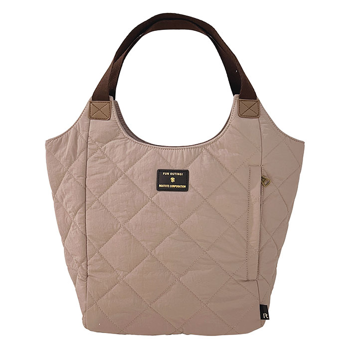 ROOTOTE ルートート LT.ラウンド.パルーティ.キルト-B 撥水加工 キルティング ナイロン 軽量 自立 肩掛け 仕切り 軽い送料無料 :rt-1246:abloom(服飾・生活雑貨 ...