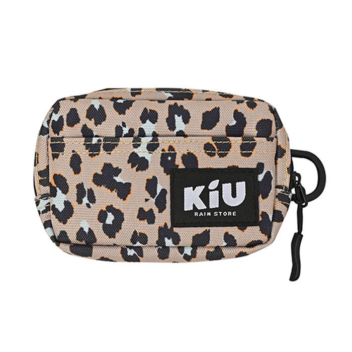 KiU Wpc. w.p.c. ウォーターリペレントポーチ ポーチ メンズ レディース マルチポーチ 小物入れ マチあり ポケット 小さめ 黒 総柄 メール便送料無料 : abloom(服飾 ...