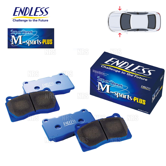 ENDLESS ENDLESSエンドレス SSM Plus (フロント) シビック type-R FD2 H19/3〜H24/6 ブレンボ (EP450-SSMP : エービーエムストア ...