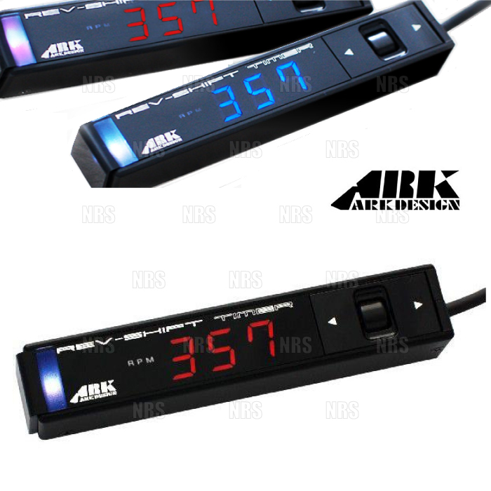 ARK Design アークデザイン Rev-Shift Timer レブシフトタイマー RED レッド ターボタイマー 本体 (01-0001R-00 : ark-01-0001r-00 ...