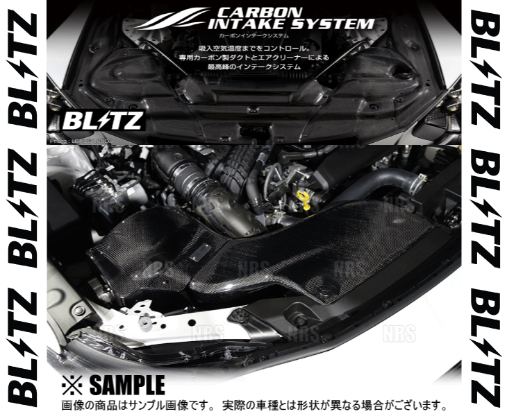 BLITZ（ブリッツ） CARBON INTAKE SYSTEM カーボンインテークシステム WRX S4 VBH FA24 2021/11 ...