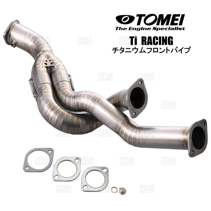 TOMEI POWERED TOMEI 東名パワード Ti RACING レーシング チタニウム フロントパイプ スカイラインGT-R R32 ...