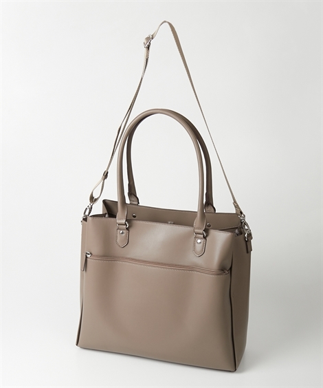 ニッセン バッグ（鞄） A4 トート 通勤 推し活 お仕事＆推しごと両用 2次元 遠征 多ポケット 11ポケット 会社 ビジネス プライベート ポケット (アクアカルダ 送料無料 ...