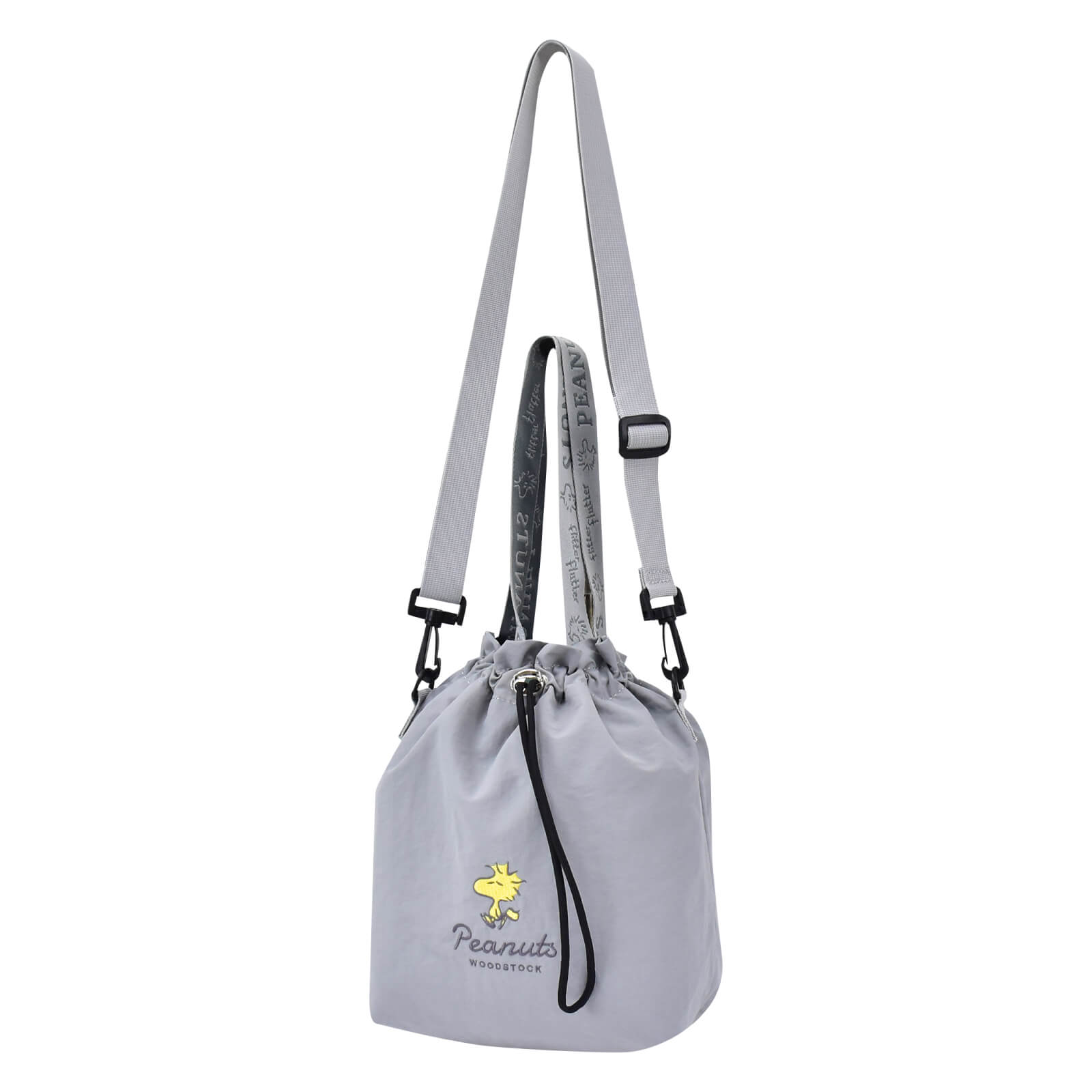 SNOOPY スヌーピー 2way 巾着 ショルダーバッグ ショルダートート 斜めがけ レディース 通勤 通学 旅行 大人 学生 子供 かわいい おしゃれ キャラクター : Action ...