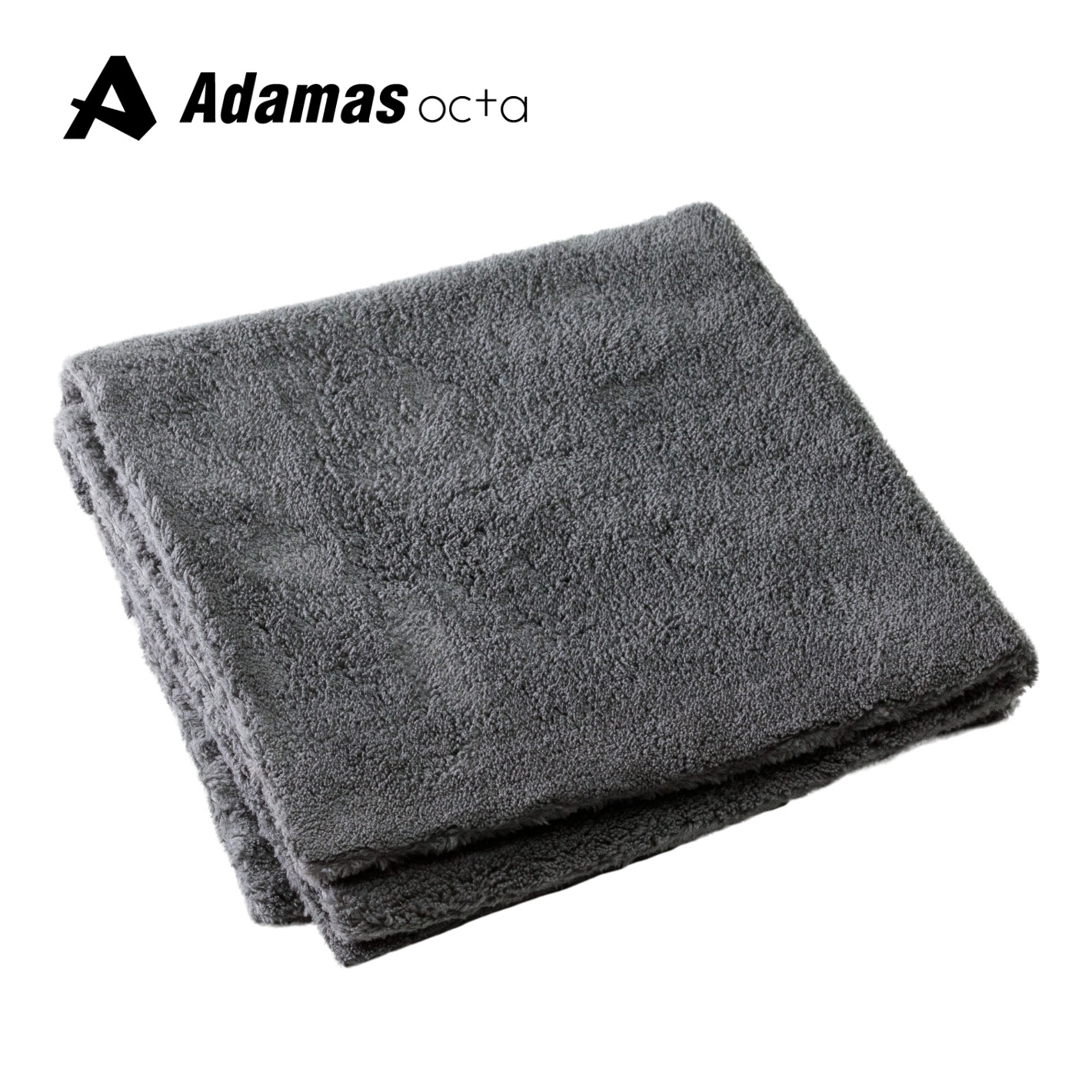 Adamas octa（アダマスオクタ） 洗車クロス 両面ロングクロス コーティング拭き上げ特化 職人品質 割線糸 毛足3mm レーザーカット ...