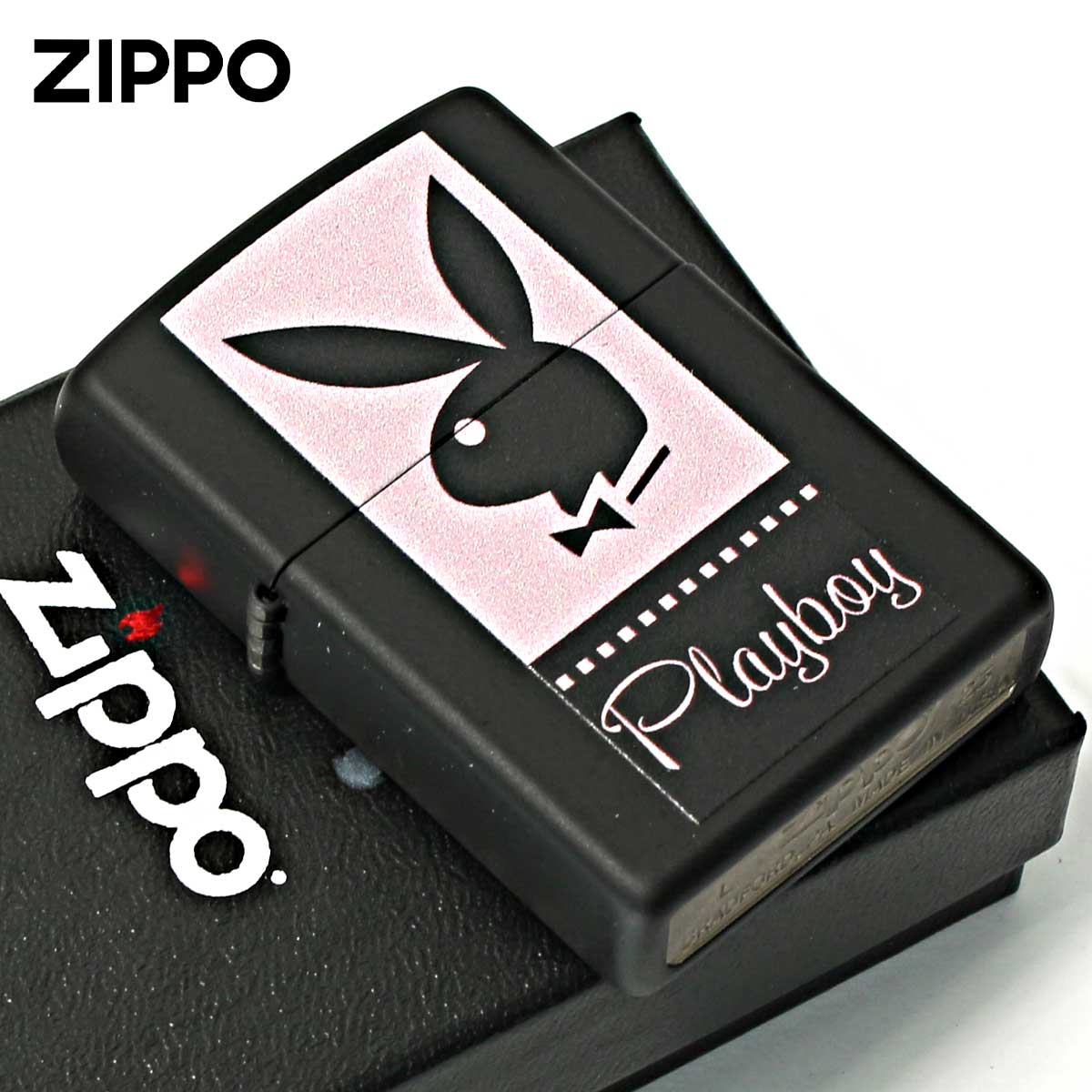 ZIPPO Zippo ジッポライター プレイボーイ バニー うさぎ ピンク PLAYBOY pink bunny Z218-104663 メール便専用商品 : 輸入雑貨のネットストア ...