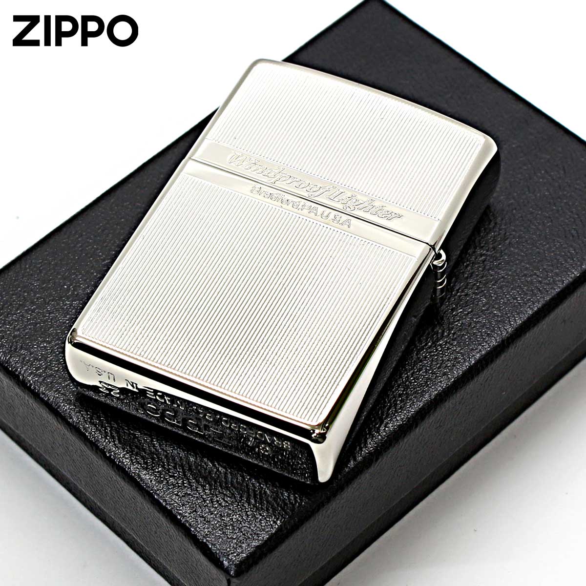 ZIPPO Zippo ジッポライター シェル カラーライン 貝 両面加工 ホワイト SHELL LINE WH メール便専用商品 : 輸入 ...