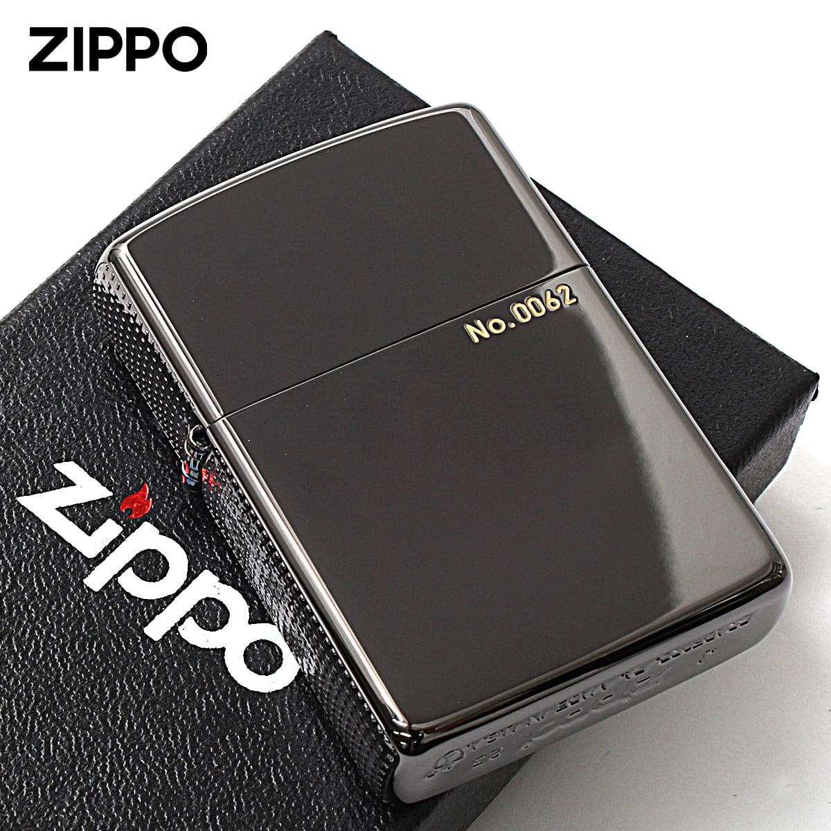 ZIPPO Zippo ジッポライター アーマー サイド ドット ジッポ ロゴ ブラックニッケルメッキ ARMOR SIDE DOT LOGO ...