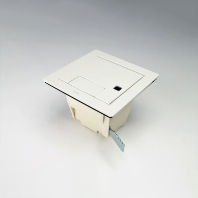 TERADA フロアコンセント フリーアクセスフロア用 バリアフリー対応CEA 深型ボックス＋プレート(ホワイト) CEA80000W : オールライト Yahoo!店 - 通販 ...