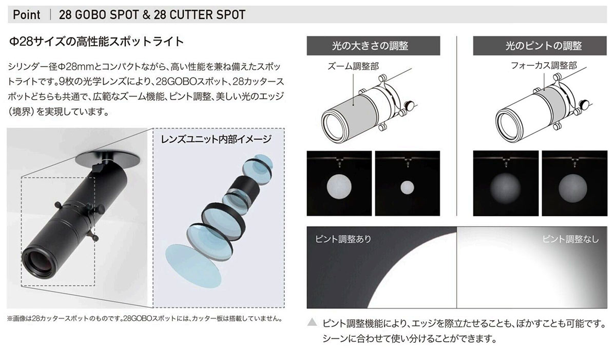 トキスター TOKISTAR LEDスポットライト 28 CUTTER SPOT プラグタイプ 配線ダクトレール AC100V 屋内用 昼白色5000K CS28M-DR-50K ※受注生産品 ...