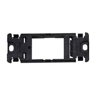 スガツネ LAMP プレート取付枠 DMF-B型 PPE樹脂タイプ DME1W型・DMF-ES型・DMFH-EA型・DMF-EP型用プレート取付枠 1口 DMF1-B :DMF1B ...