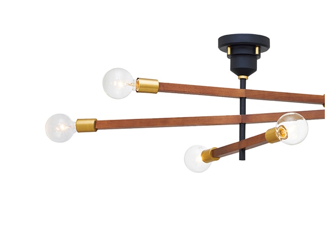 インターフォルム INTERFORM Astre - baum - アストル バウム シーリングライト E26 ブラック 引掛けシーリング 電球別売 LT-3530BK : lt3530bk ...