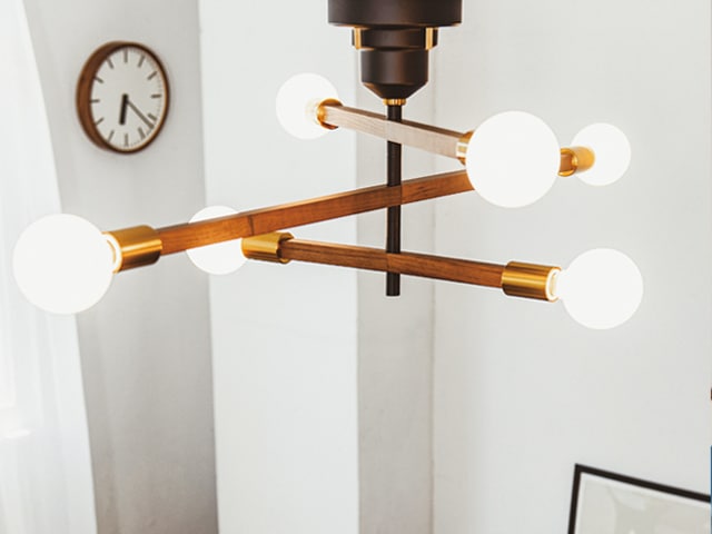 インターフォルム INTERFORM Astre - baum - アストル バウム シーリングライト E26 ホワイト 引掛けシーリング LED電球付き 電球色 LT-3529WH ...