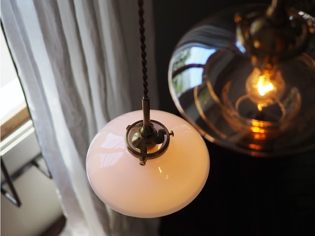 インターフォルム INTERFORM Linne リネー ペンダントライト E17 アンバー 引掛けシーリング LED電球付き 電球色 LT-4240AM : lt4240am ...