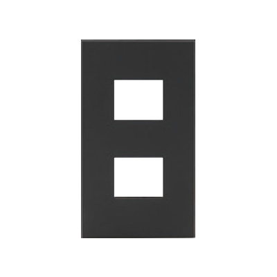 神保電器（JIMBO） J・WIDE SLIMシリーズ スリムスクエア コンセントプレート 1連用 2コ用 ブラック QWD-2-BK ※受注生産品 : オールライト Yahoo!店 - 通販 ...