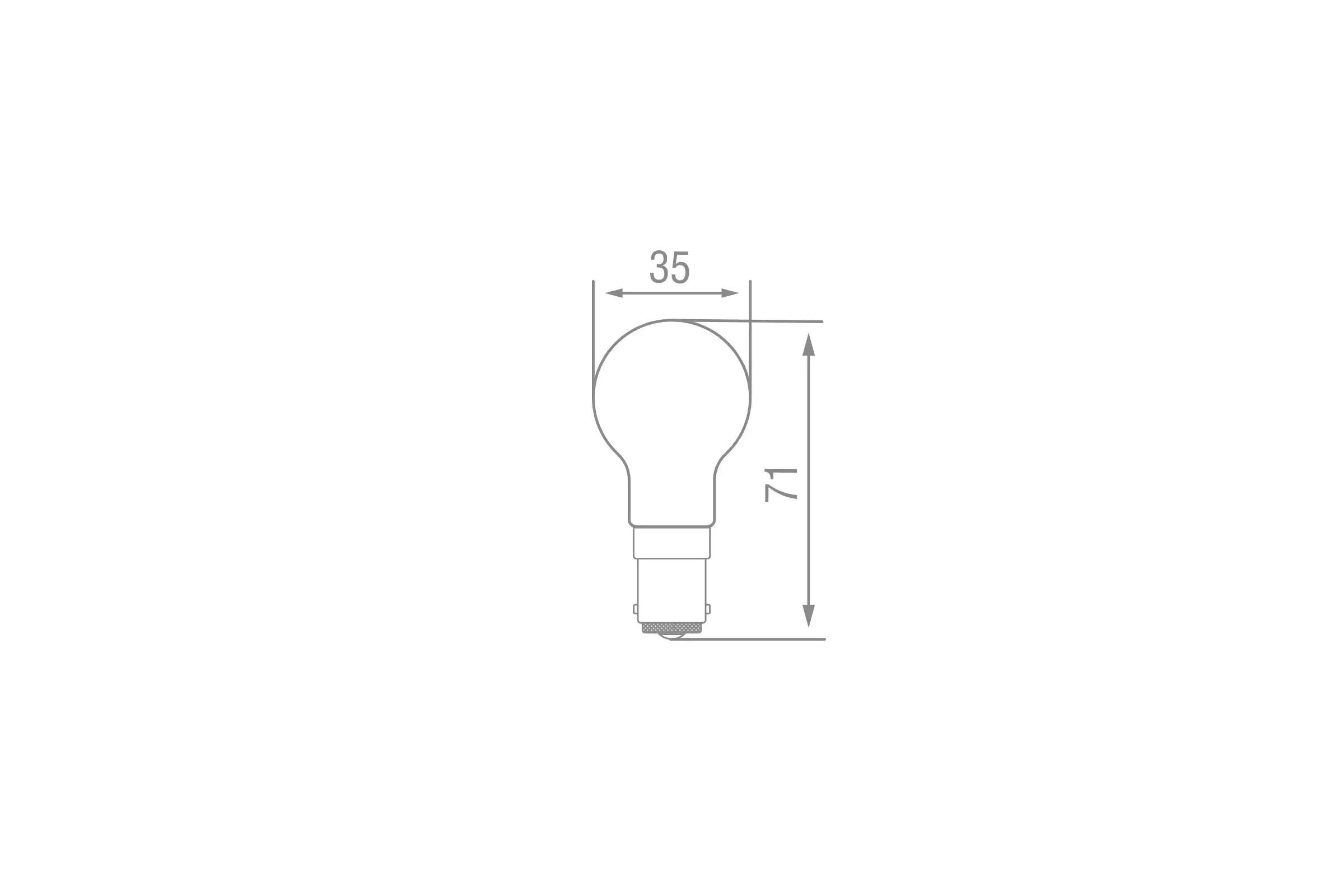 スワン電器 SWAN LED SWAN BULB DC24V DALI / PWM ミニクリプトン形 40W形相当 B15D 4W 470lm ...