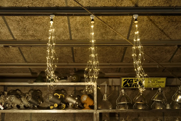 スワン電器 SWAN LED SWAN BULB SPARKLER イルミネーションライト ソケット型ガーランド 本体:樹脂 E26 シルバー ...