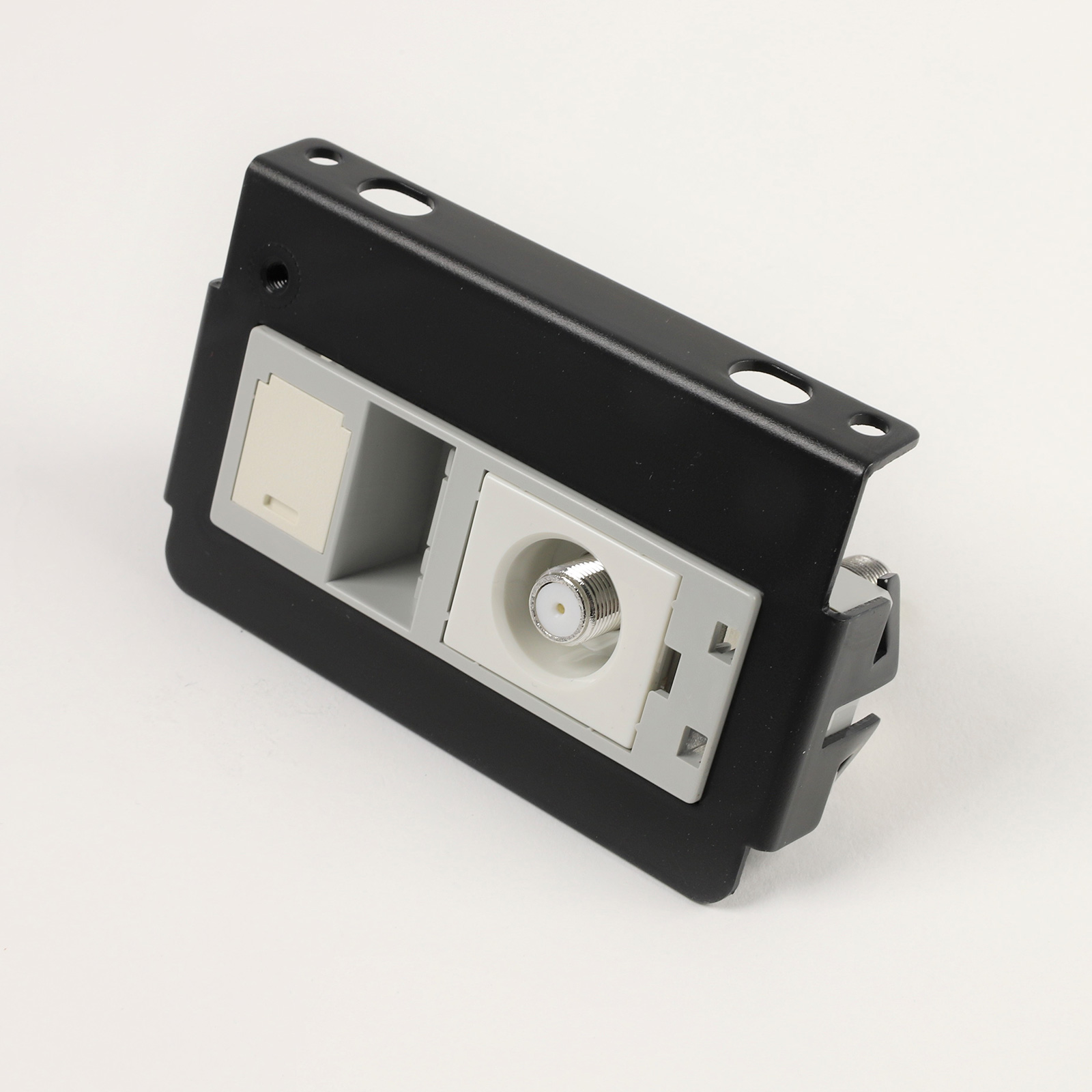 TERADA スマートコンセント マルチタイプ 床仕上材貼り込タイプ(打込) TMK・TSK・CCM用 器具ブロック(TV中継×1) TSM00024 ※受注生産品 : tsm00024 ...