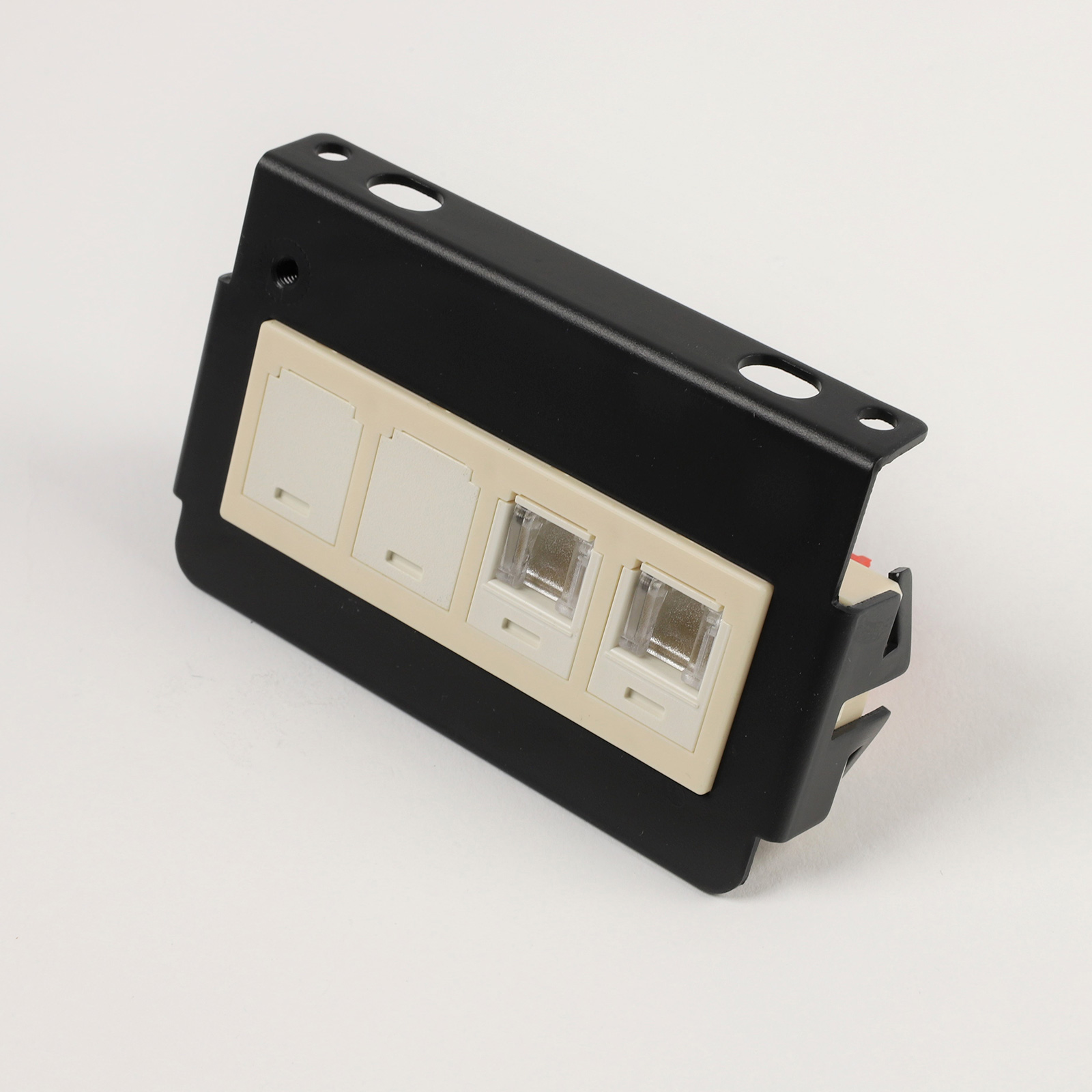 TERADA フロアコンセント スマートコンセント マルチタイプ(打込) 床仕上材貼り込タイプ(打込) TMK・TSK・CCM用 器具ブロック(CAT5E×2) TSM00082 : オール ...