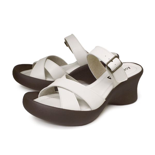 リゲッタカヌー CJFH-809 クロスベルト ウェッジサンダル 履きやすい 歩きやすい サンダル レディース フレンチウェッジヒール ...