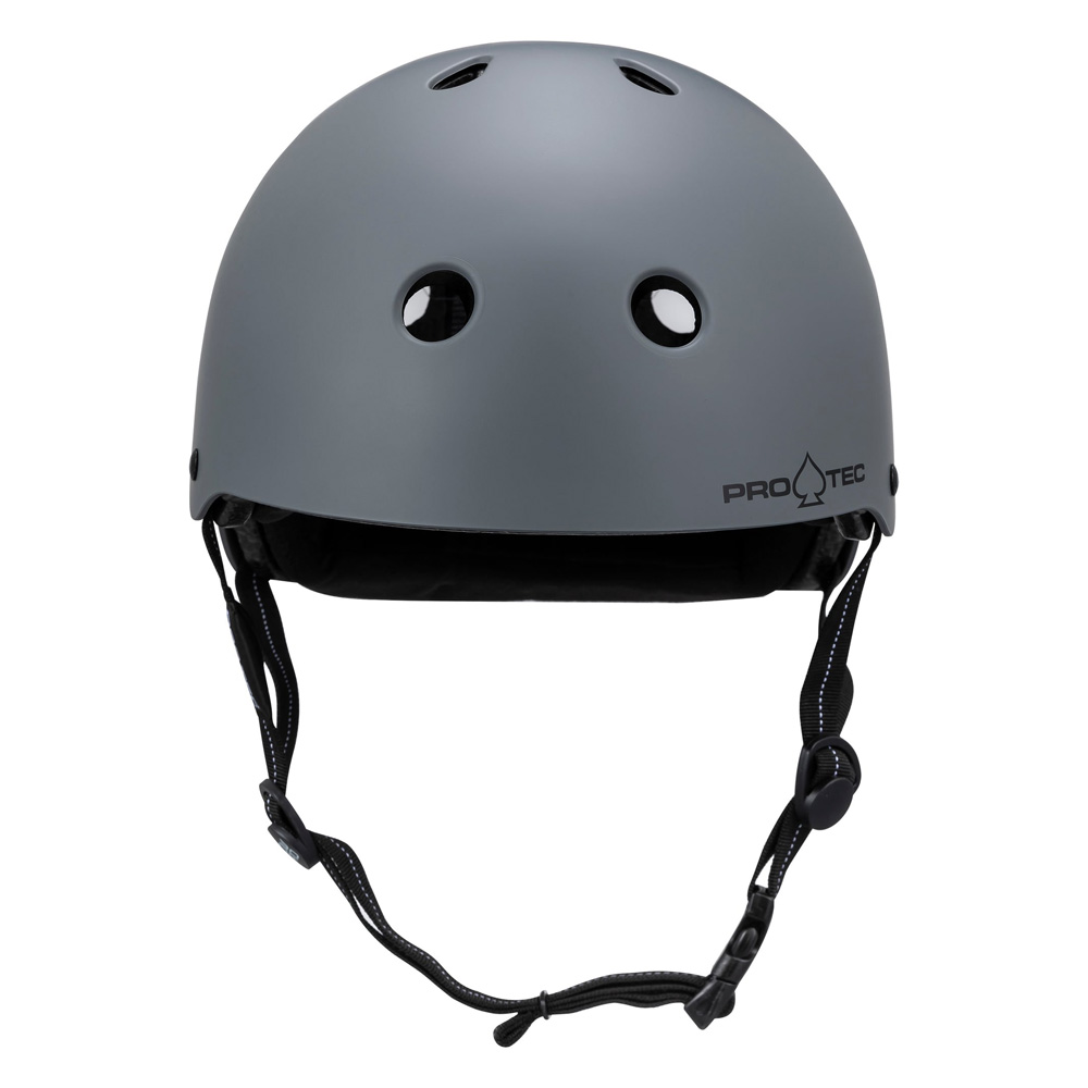 PRO-TEC（スポーツ） プロテック PRO-TEC LOW PRO CERTIFIED MATTE GRAY ヘルメット ロープロ マットグレー プロテクター 大人用 つや消し ...