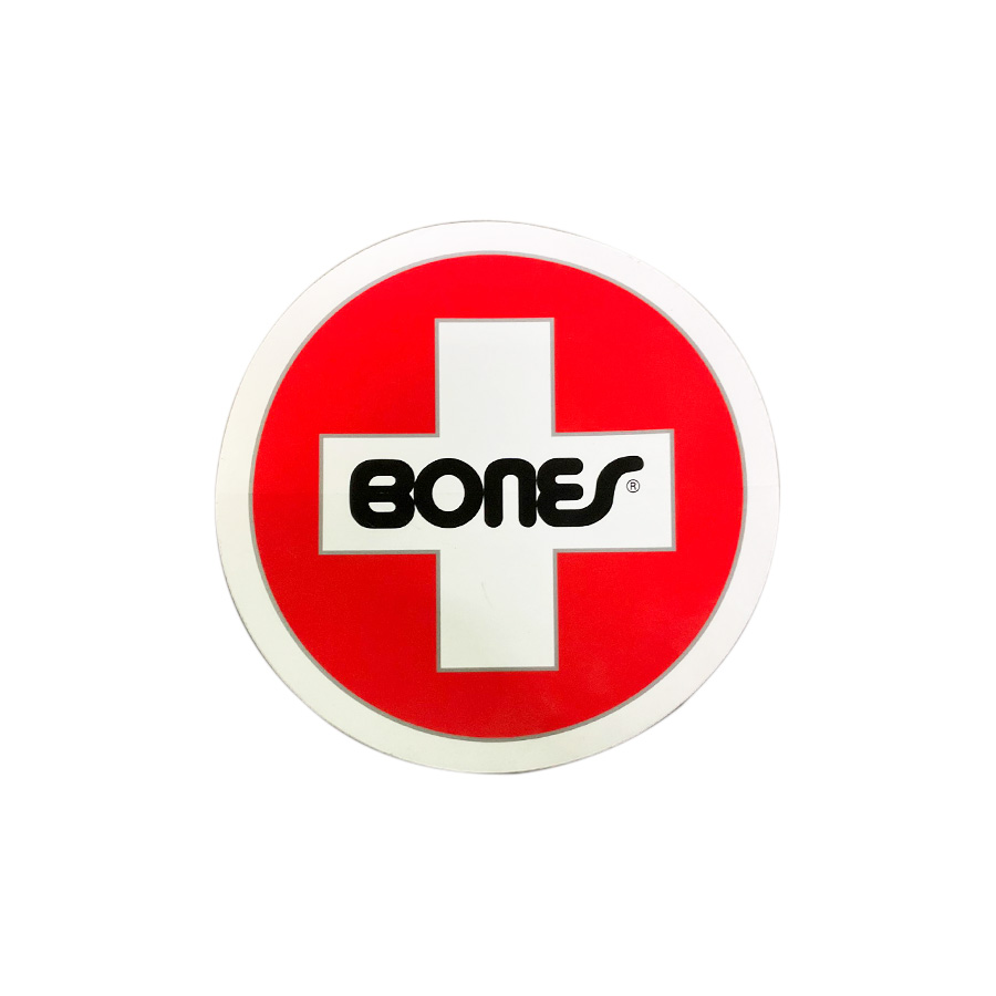 ボーンズ ベアリング BONES BEARINGS 6in x SWISS ROUND STICKER ステッカー デカール シール ...