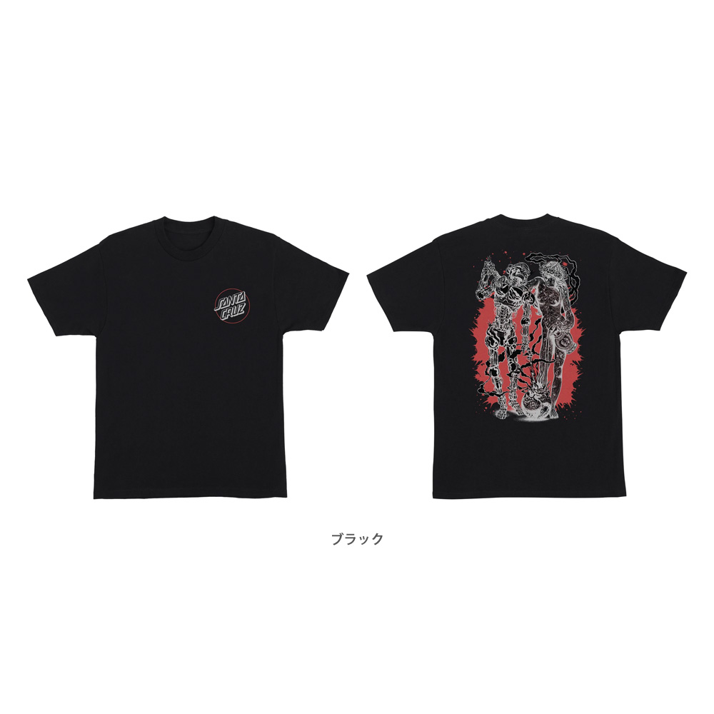 SANTA CRUZ（サンタクルーズ） SANTA CRUZ WOOTEN DUO INVERSE S/S REGULAR T-SHIRT T ...