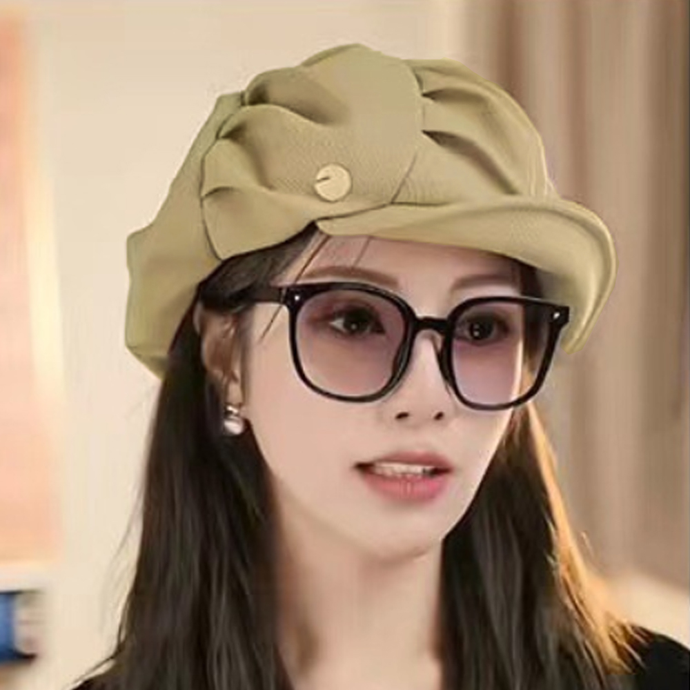 Dewlily ワンポイントキャスケット レディース 10代 20代 30代 韓国ファッション カジュアル 可愛い 大人 春 夏 秋 冬 おしゃれ 帽子 シンプル : amulet-shop ...