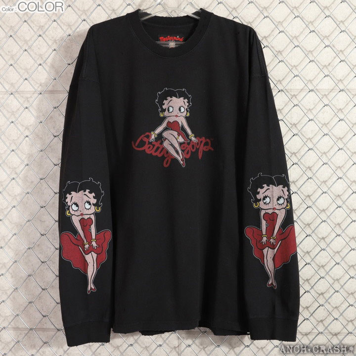 BETTY BOOP（ベティ ブープ） Betty Boop×MASTERMIND WORLD ダメージ