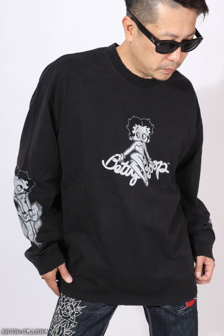 BETTY BOOP（ベティ ブープ） Betty Boop×MASTERMIND WORLD ダメージ