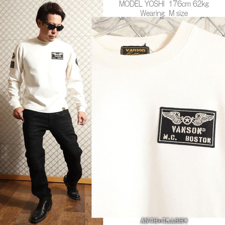 VANSON（バンソン） 24h限定P最大16倍!1/5pm23:59迄 ロゴ＆スター