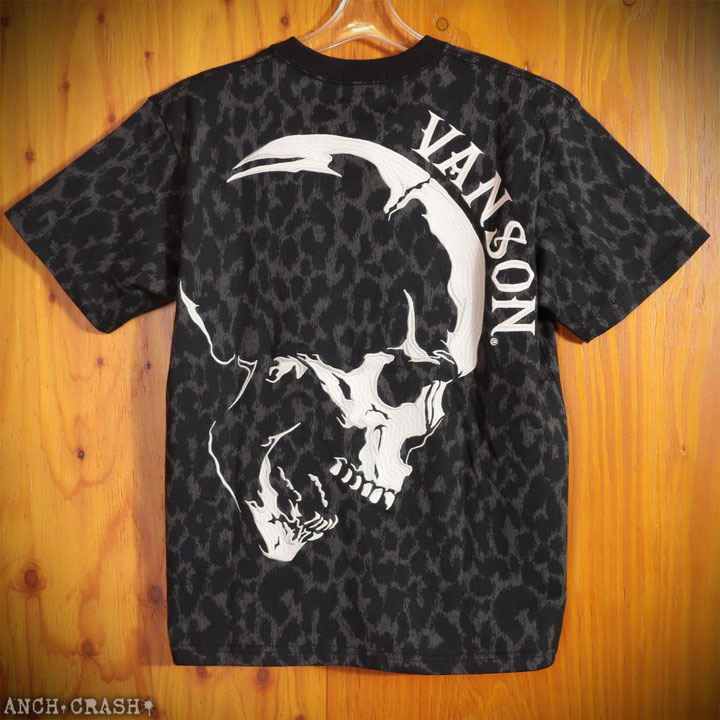 VANSON 24h限定P最大15倍!10/1pm23:59迄 スカル 半袖Tシャツ NVST-2506 バンソン 刺繍 : ANCH CRASH - 通販 - Yahoo!ショッピング