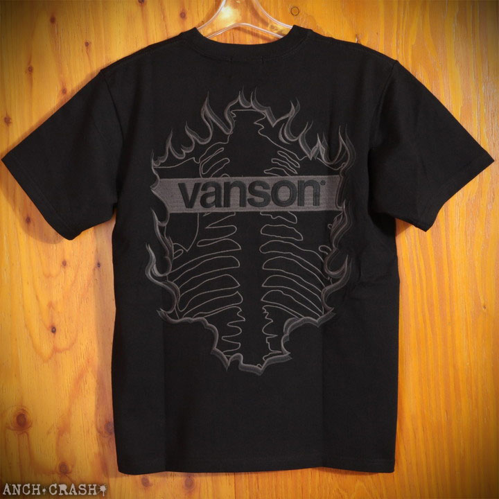 VANSON バーニングボーン 半袖Tシャツ NVST-2518 バンソン 刺繍 ワッペン : ANCH CRASH - 通販 - Yahoo!ショッピング