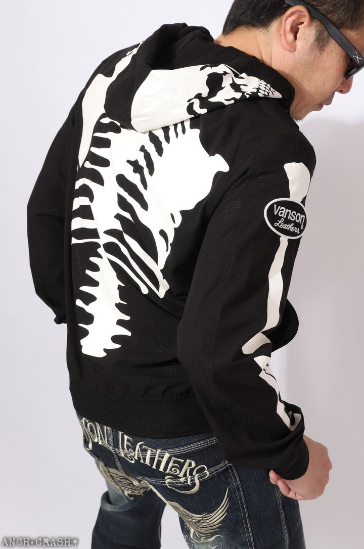 VANSON（バンソン） ボーン サマーメッシュジャケット NVSZ-2508