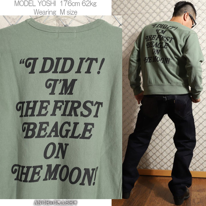 PEANUTS 48h限定P最大18倍!9/21pm23:59迄 Vintage ヘヴィーオンス クルーネックプルオーバー PESZ-2403 ...