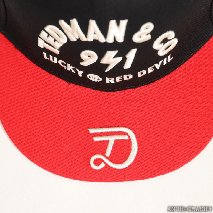 TEDMAN ストレートキャップ TDC-9200 テッドマン エフ商会 CAP 帽子 刺繍 : ANCH CRASH - 通販 ...