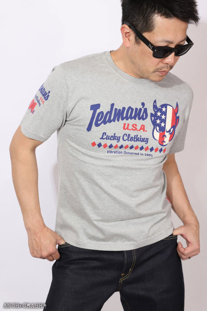 TEDMAN テッドマン アメリカン・ポップ 半袖Tシャツ TDSS-559 エフ商会 : ANCH CRASH - 通販 - Yahoo!ショッピング