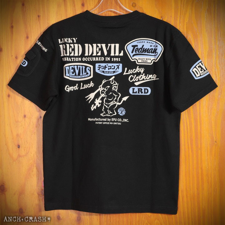 【年末年始も毎日発送】テッドマン RED DEVIL ロゴデザイン 半袖Tシャツ TDSS-566 TEDMAN エフ商会 : tdss-566 : ANCH CRASH - 通販 ...