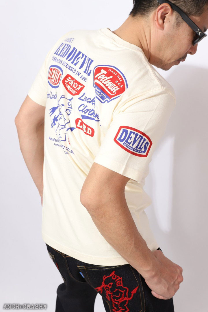 テッドマン RED DEVIL ロゴデザイン 半袖Tシャツ TDSS-566 TEDMAN エフ商会 :tdss-566:ANCH CRASH - 通販 - Yahoo!ショッピング