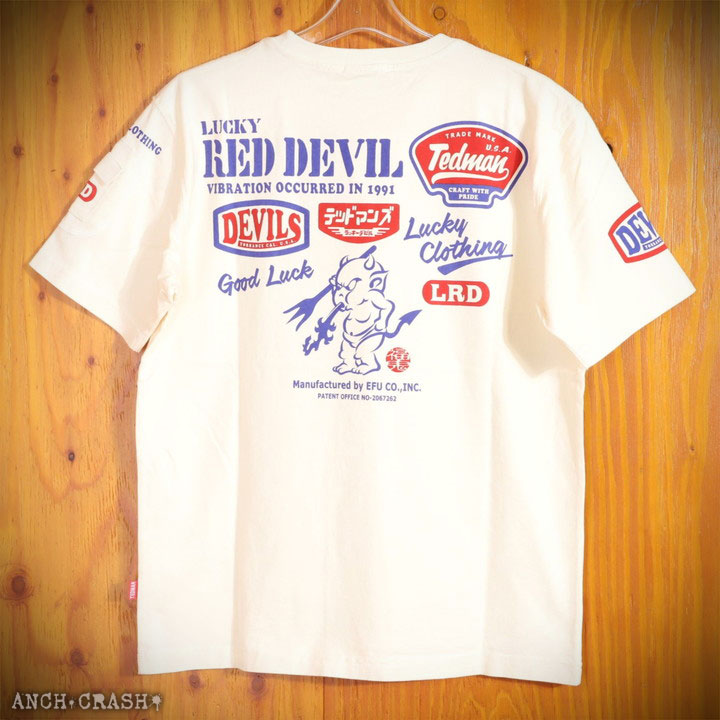 【年末年始も毎日発送】テッドマン RED DEVIL ロゴデザイン 半袖Tシャツ TDSS-566 TEDMAN エフ商会 : tdss-566 : ANCH CRASH - 通販 ...