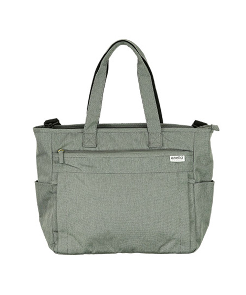 anello GRANDE アネロ グランデ SPS 2WAY A4トートバッグ レディース メンズ 軽量 撥水 大容量 ポケット多い ブランド 旅行 斜めがけ 黒 : k109d8439 ...